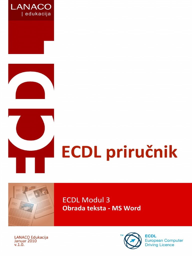 ECDL Modul 3 - Obrada Teksta | PDF