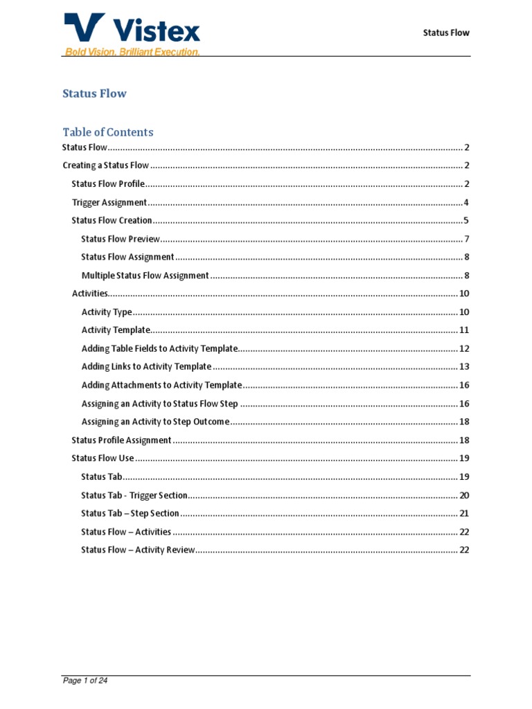 Status Flow | PDF | Hyperlink | Information