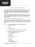 CCIE Security Lab Exam Topics v4.0 | PDF | Virtual Private Network ...