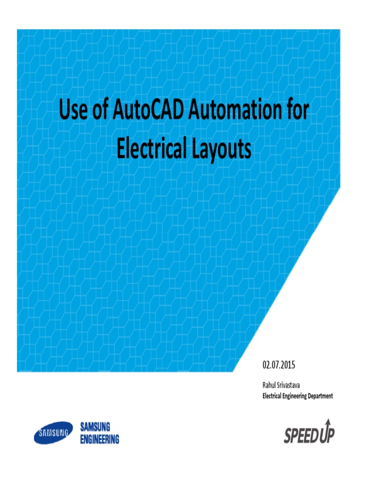 AutoCAD Automation For Electrical Drawings | Download Free PDF ...