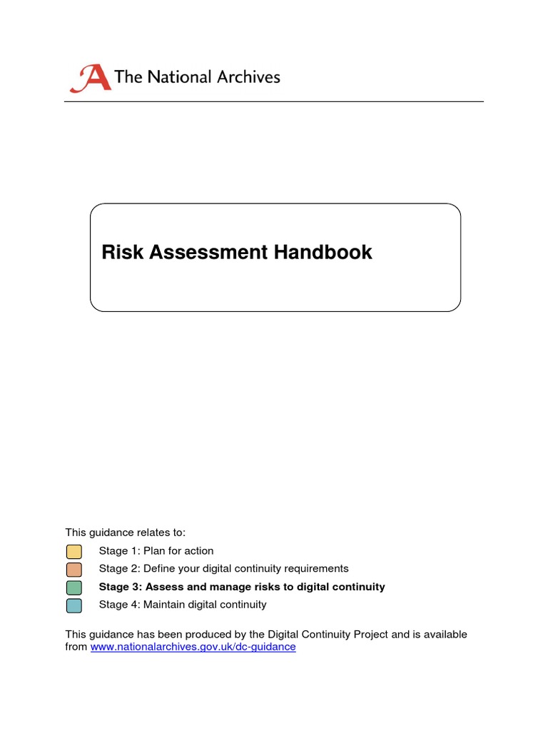 Risk Assessment Handbook | PDF | Risk | Risk Management
