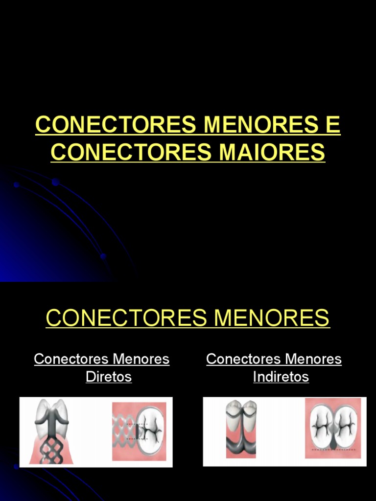 Tipos de Conectores em Prótese PPR | PDF | Artes Linguísticas e Disciplina