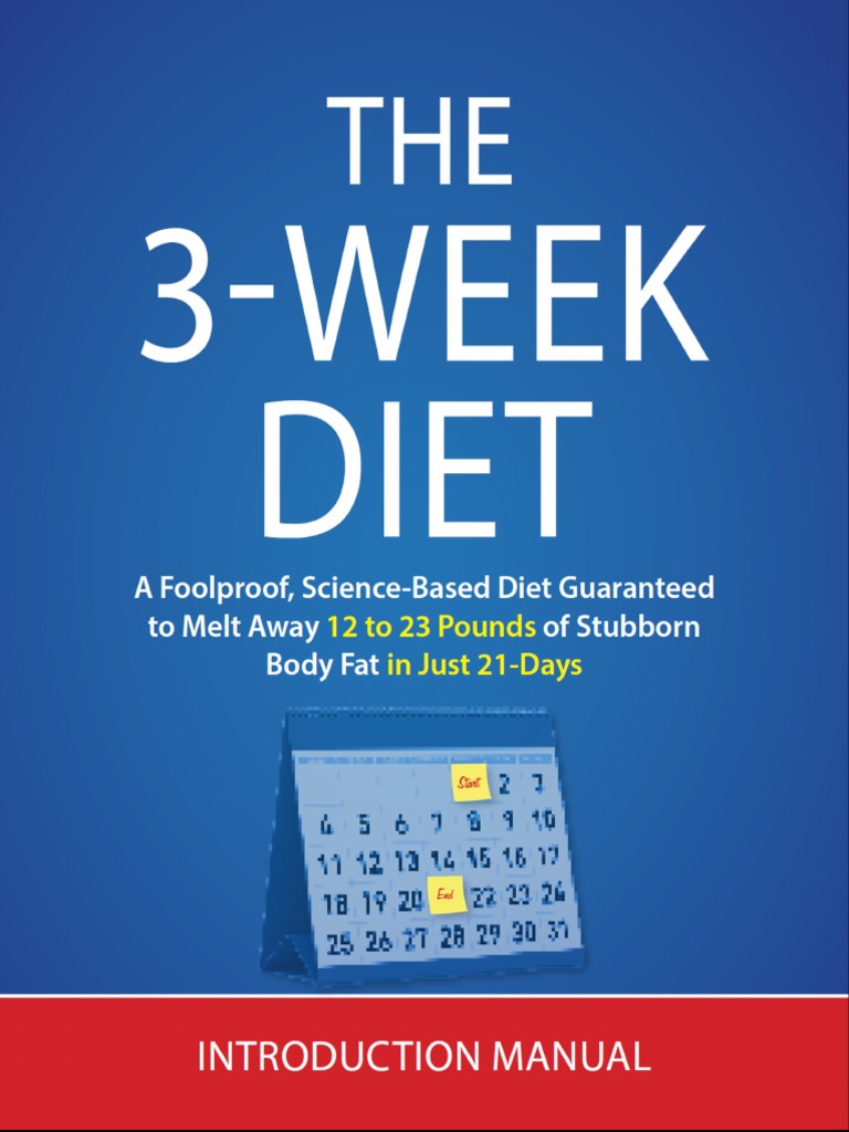 3 Week Diet For Dummies | Download Free PDF | Coronary Artery Disease ...