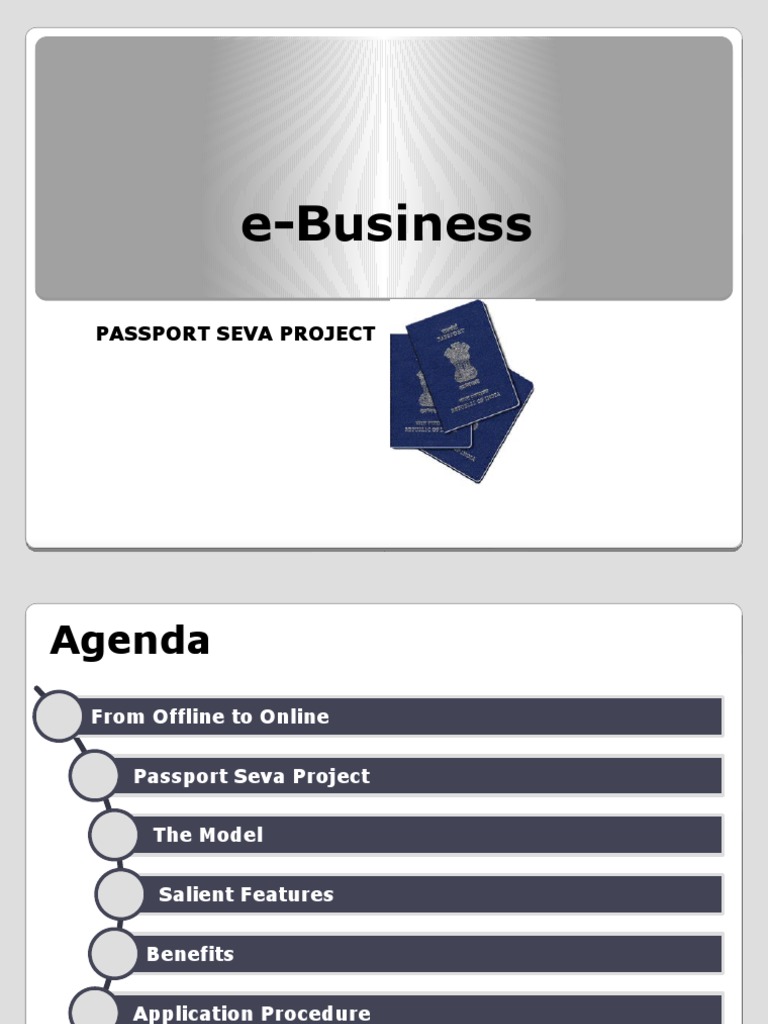 Passport Seva Project Overview | PDF | Data Center | E Government