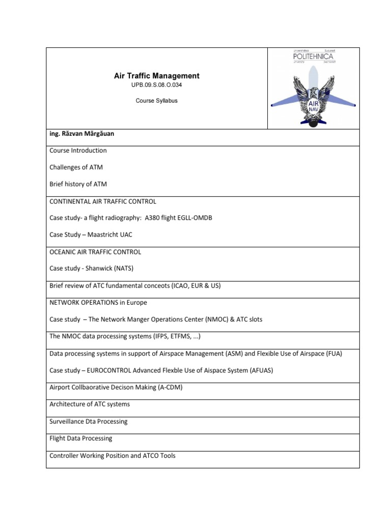 Air Traffic Management | Air Traffic Control | Aviation | Free 30-day ...