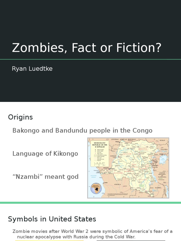 Zombies Fact or Fiction | PDF | Mystery, Thriller & Crime Fiction