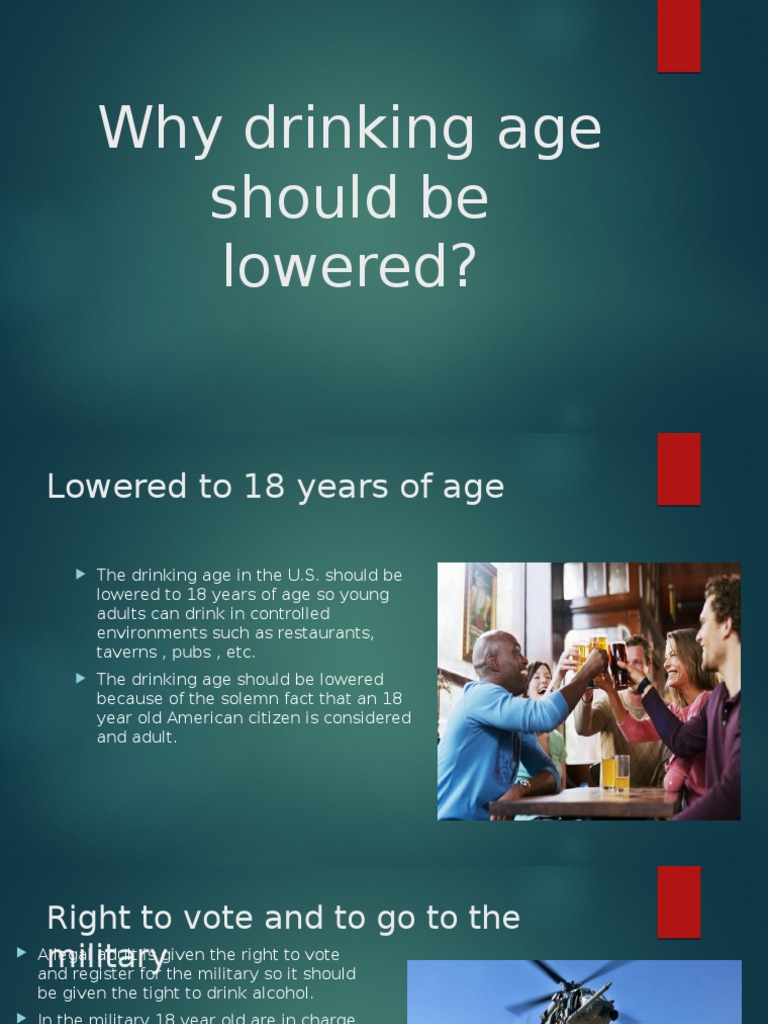 Why Drinking Age Should Be Lowered | PDF