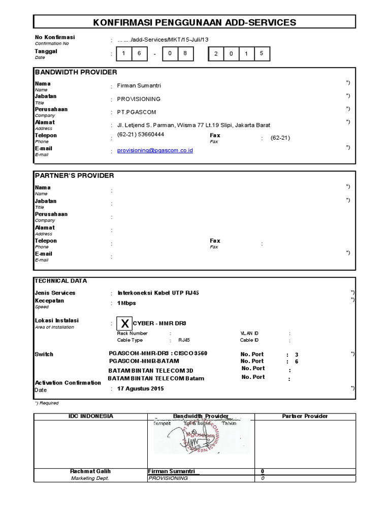 Form 3 Pihak Pgasom-BBT | PDF | Business | Technology & Engineering