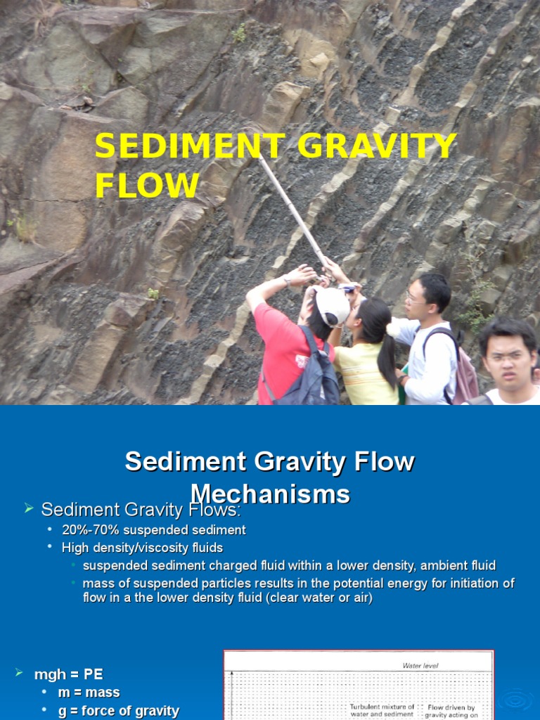 Gravity Flow 1 Pdf Deposition Geology Sedimentology
