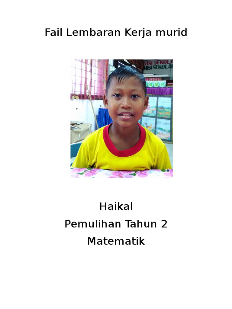 Fail Lembaran Kerja Murid | PDF
