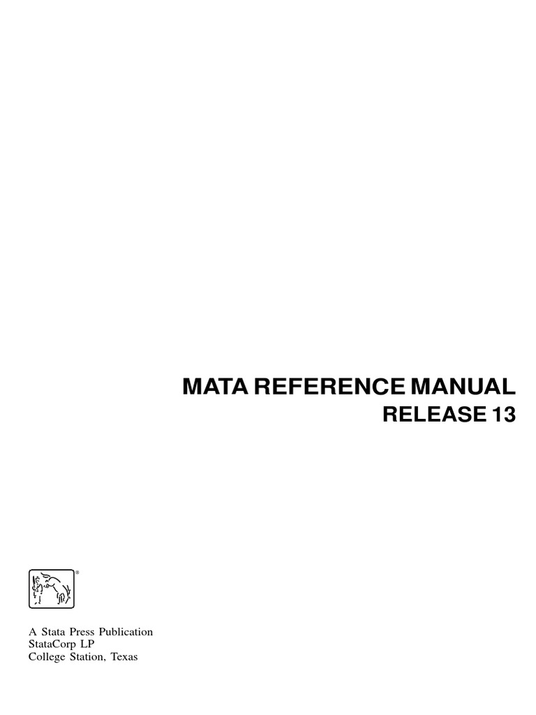 Manual Mata | PDF | Linear Algebra | Mathematical Concepts