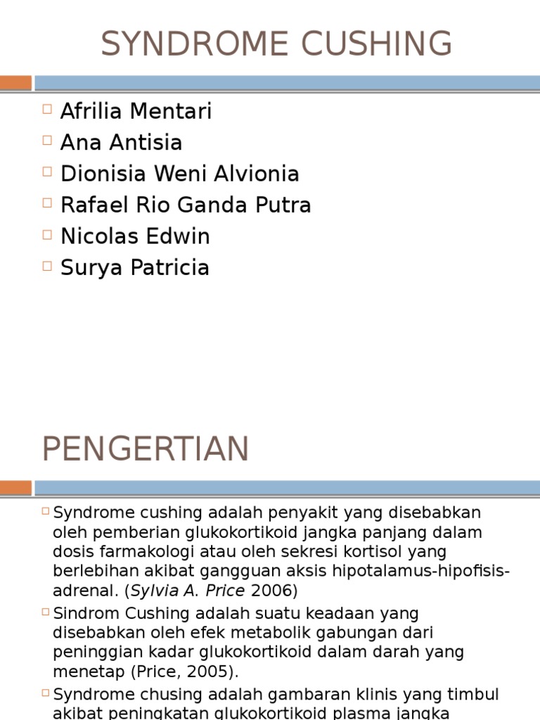 Syndrome Cushing | PDF