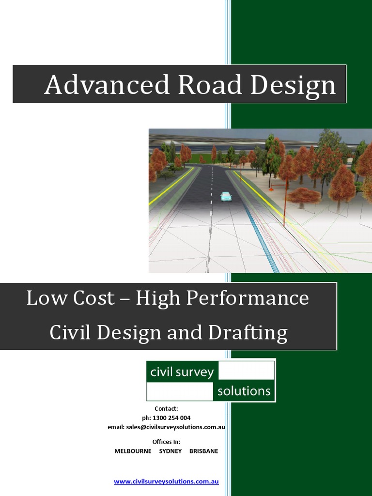 Advanced Road Design with BricsCAD: A Comprehensive Guide to Integrated ...