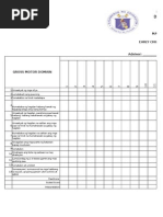 ECCD Checklist KINDERGARTEN | PDF