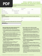 Change of Vehicle Details Form | PDF | Driver's License | Engines