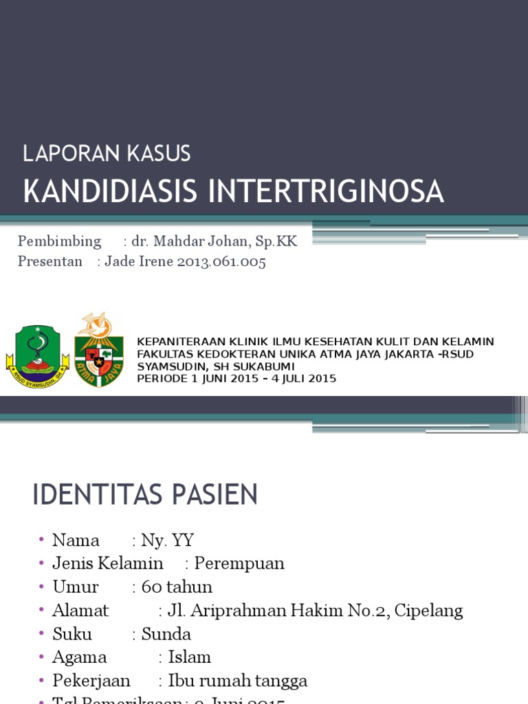 Kandidiasis Intertriginosa | PDF
