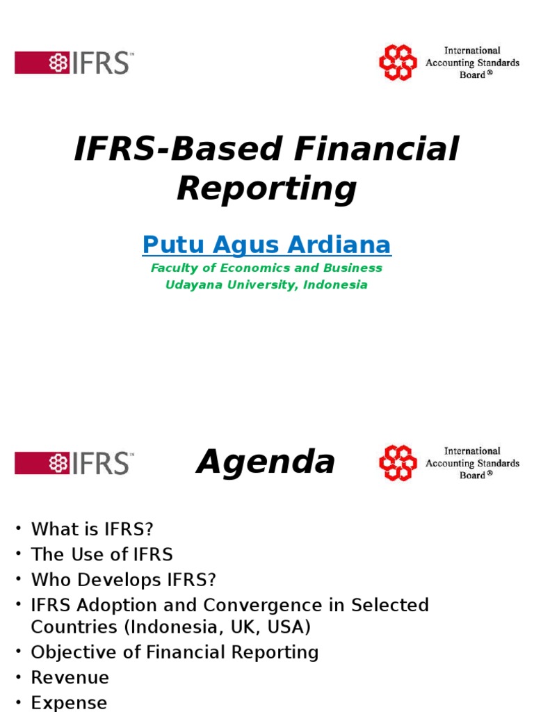 IFRS-Based Financial Reporting | PDF | International Financial ...