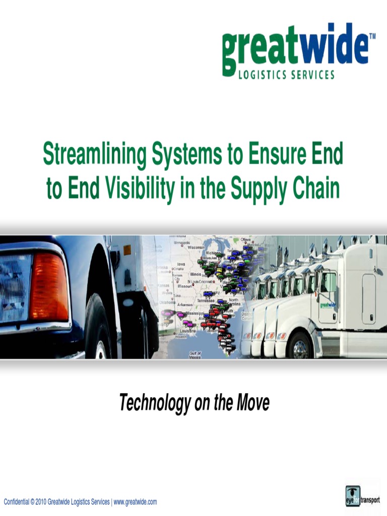 Prezentare - LloydBoyd-Greatwide | PDF | Supply Chain | Logistics