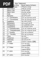 Geez Numbers | PDF