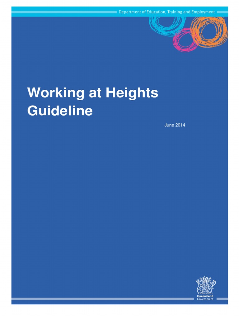 Working at Heights Guideline | PDF | Occupational Safety And Health ...