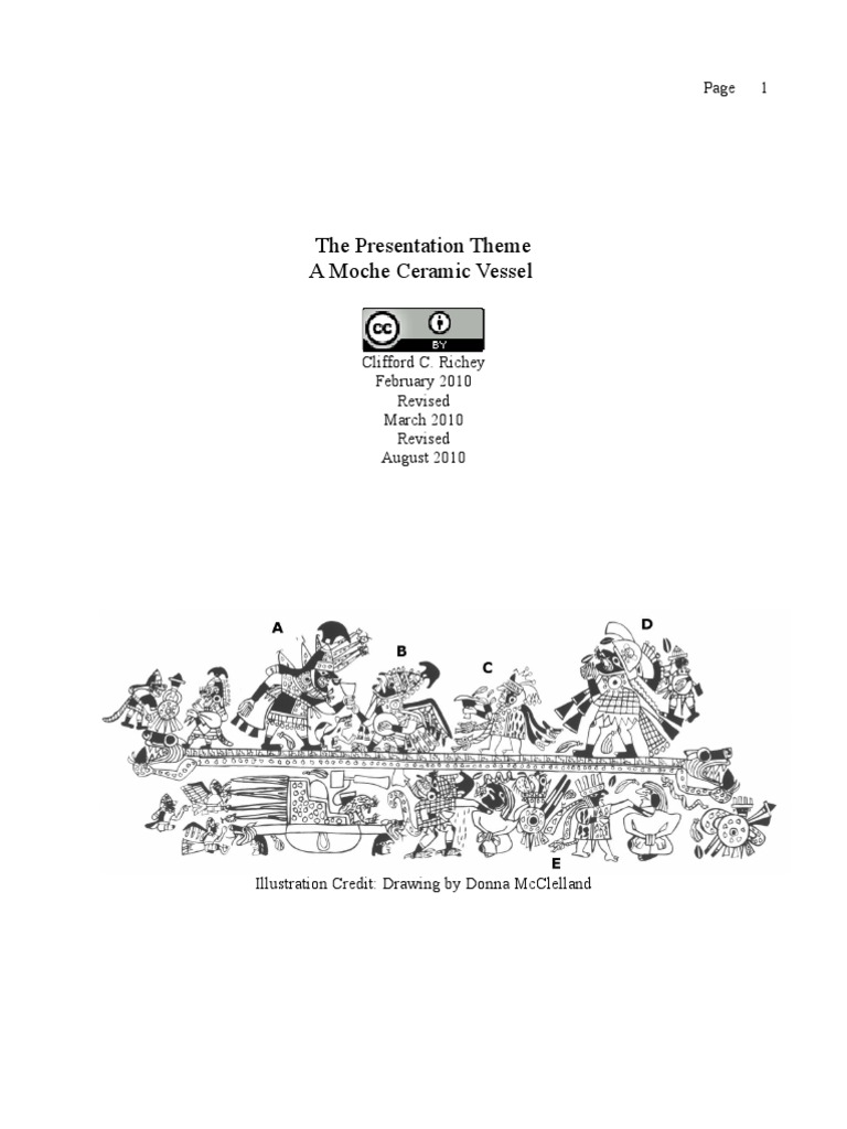 The Presentation Theme: A Moche Fineline Drawing | Download Free PDF ...