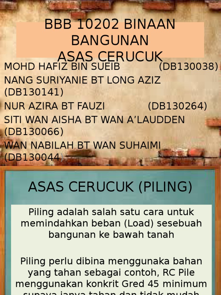 Asas Cerucuk | PDF