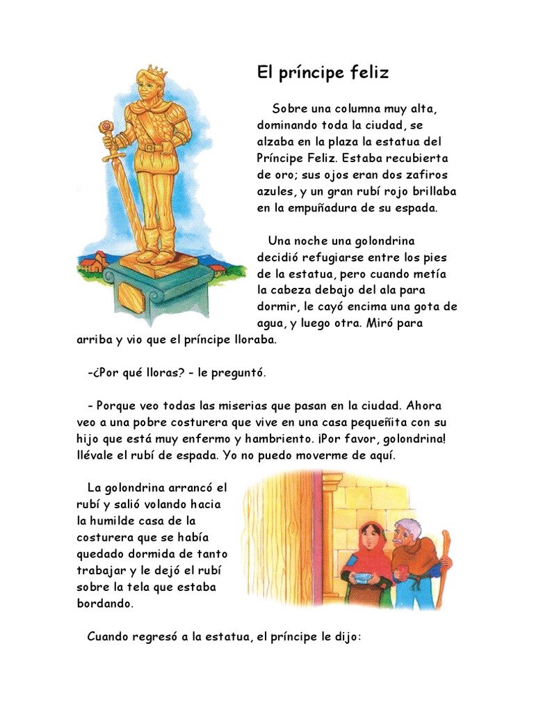 El Príncipe Feliz | PDF | Ocio