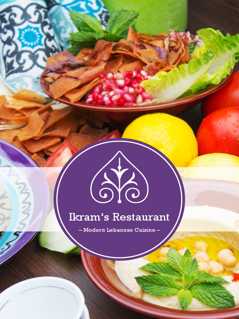 Menu: Ikram's Restaurant | PDF | Salad | Food And Drink