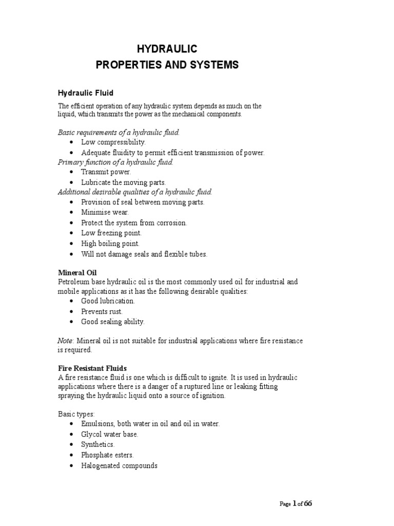 Basic Hydraulic | PDF | Valve | Pump