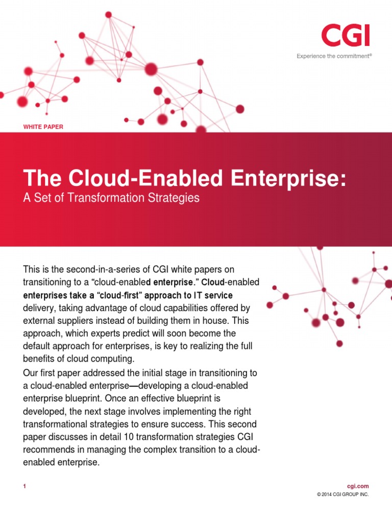 Cloud-Enabled Enterprise Transformation Strategies | PDF | Cloud ...