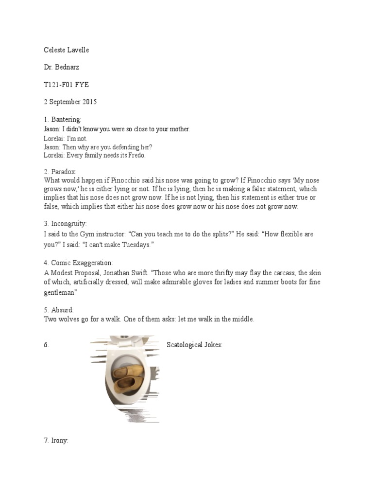 Humor Examples | PDF | Self-Improvement