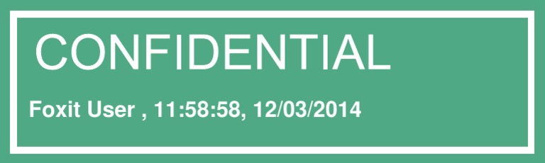 Confidential | PDF