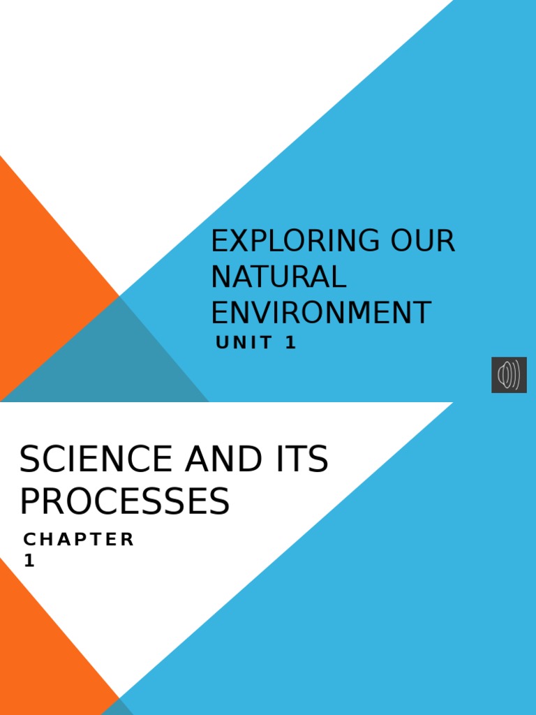 Exploring Our Natural Environment: Unit 1 | PDF