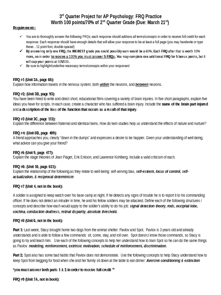 Project For AP Psychology | PDF | Language Development | Language ...