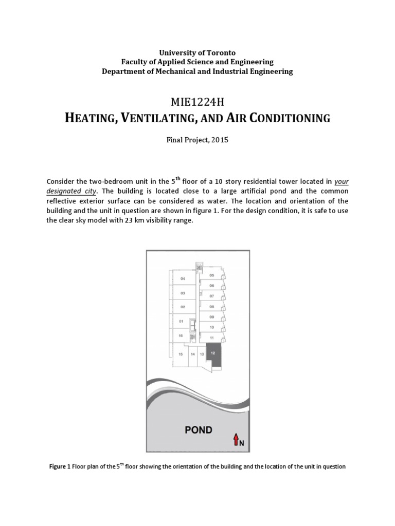 HVAC design sample | Hvac | Air Conditioning