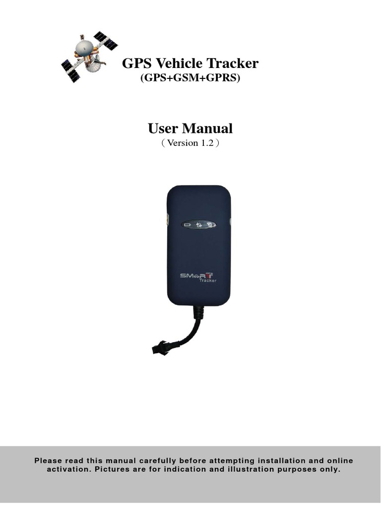GPS Vehicle Tracker User Manual | PDF | Subscriber Identity Module ...