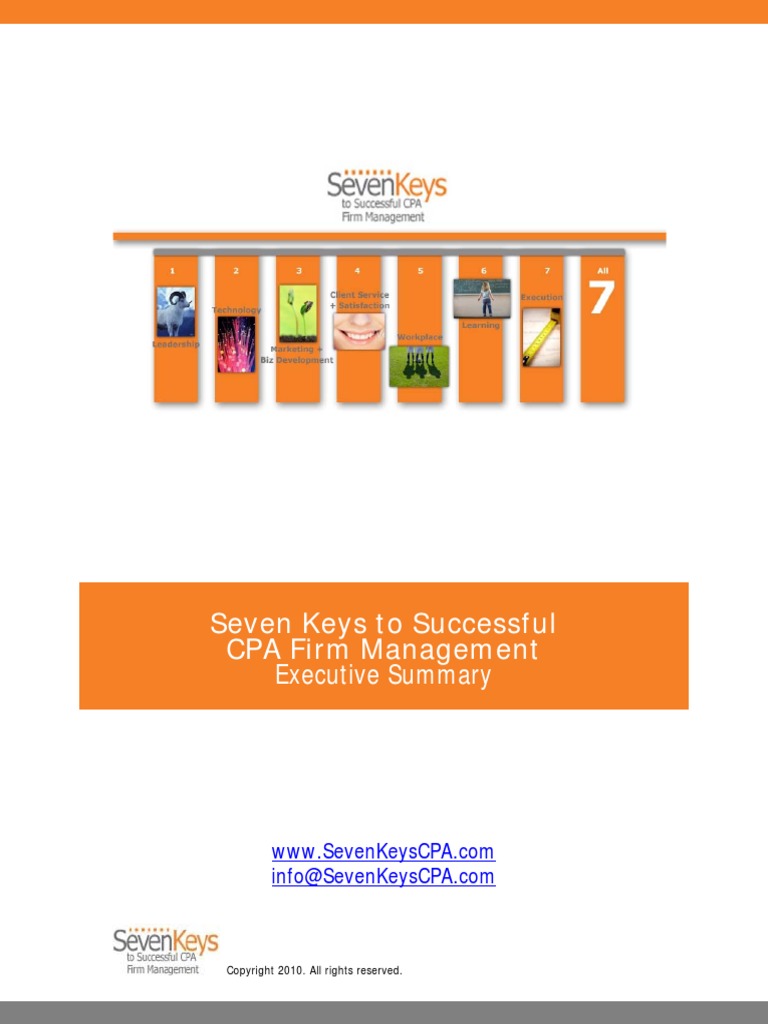 Seven Keys Exec Summary Free v3 | PDF | Certified Public Accountant ...