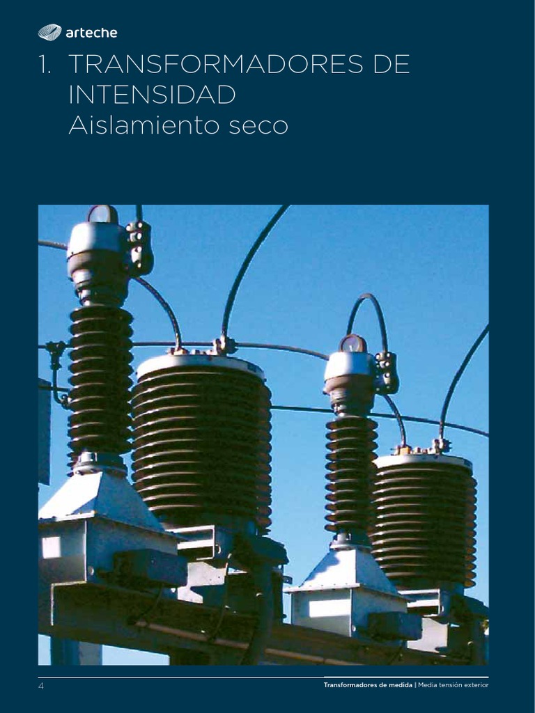 Arteche CT Trfctmte Es | PDF | Transformador | Corriente eléctrica