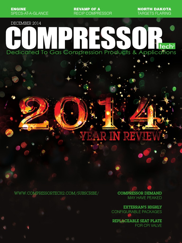 Compressor Tech 12 2014 | PDF | Natural Gas | Engines