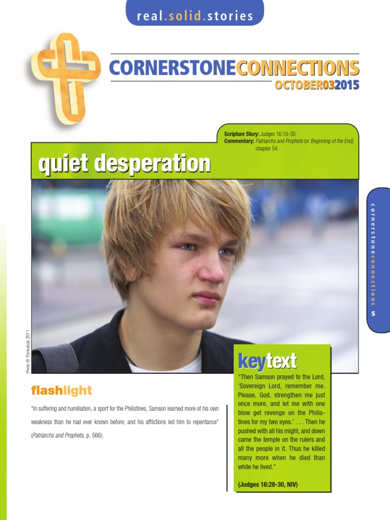 4th Quarter 2015 Lesson 1 Cornerstone Connections | Download Free PDF ...