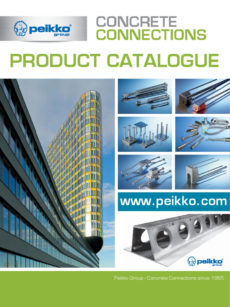 Peikko - Product Catalogue 2016 | PDF | Structural Steel | Beam (Structure)
