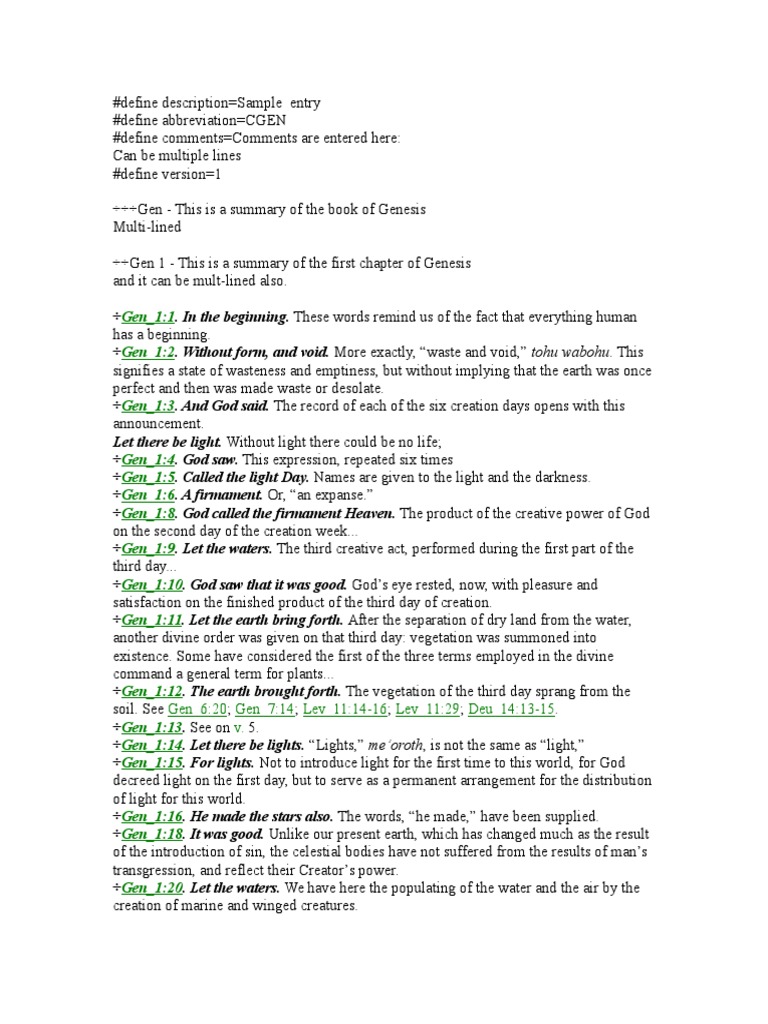 CMTX Sample | PDF | Genesis Creation Narrative | Religious Behaviour ...