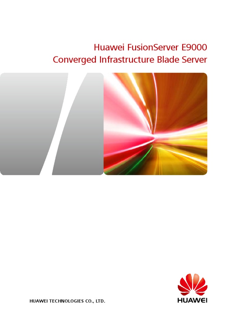 Huawei E9000 Blade Server Brochure | PDF | Solid State Drive | Hard ...
