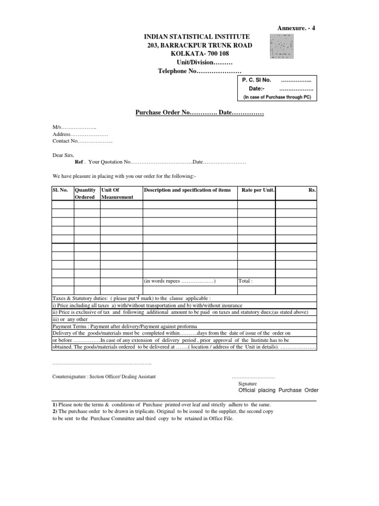 Log 2 3 Procurement Template Purchase Order 2 | Invoice | Payments