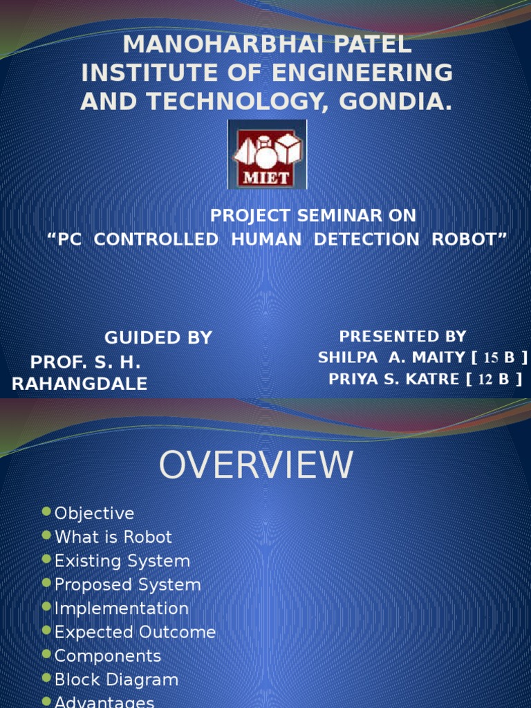 Manoharbhai Patel Institute of Engineering and Technology, Gondia | PDF ...