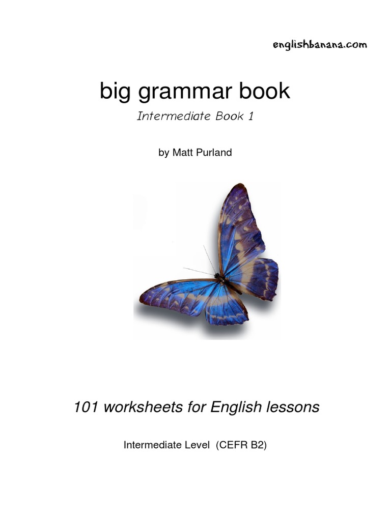 Big Grammar Book Intermediate Book | PDF