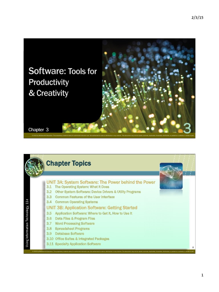 UIT11e Ch03 PPT | PDF | Data Compression | Operating System