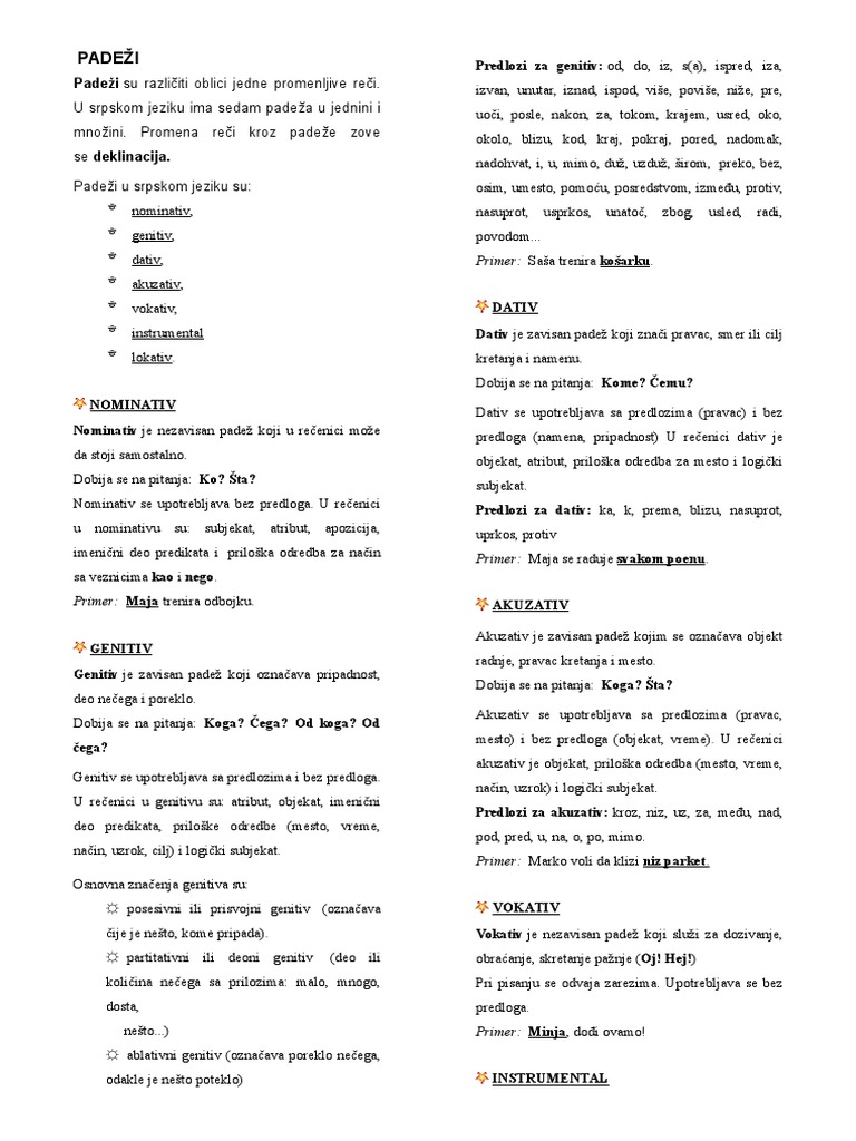 PADEŽI | PDF