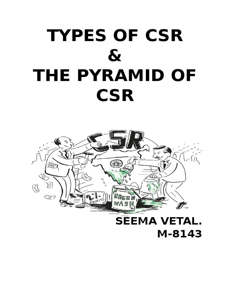 Four Levels of Corporate Social Responsibility | PDF