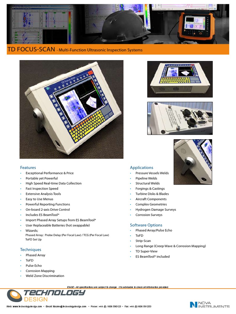 TD Focus Scan | Download Free PDF | Bandwidth (Signal Processing ...